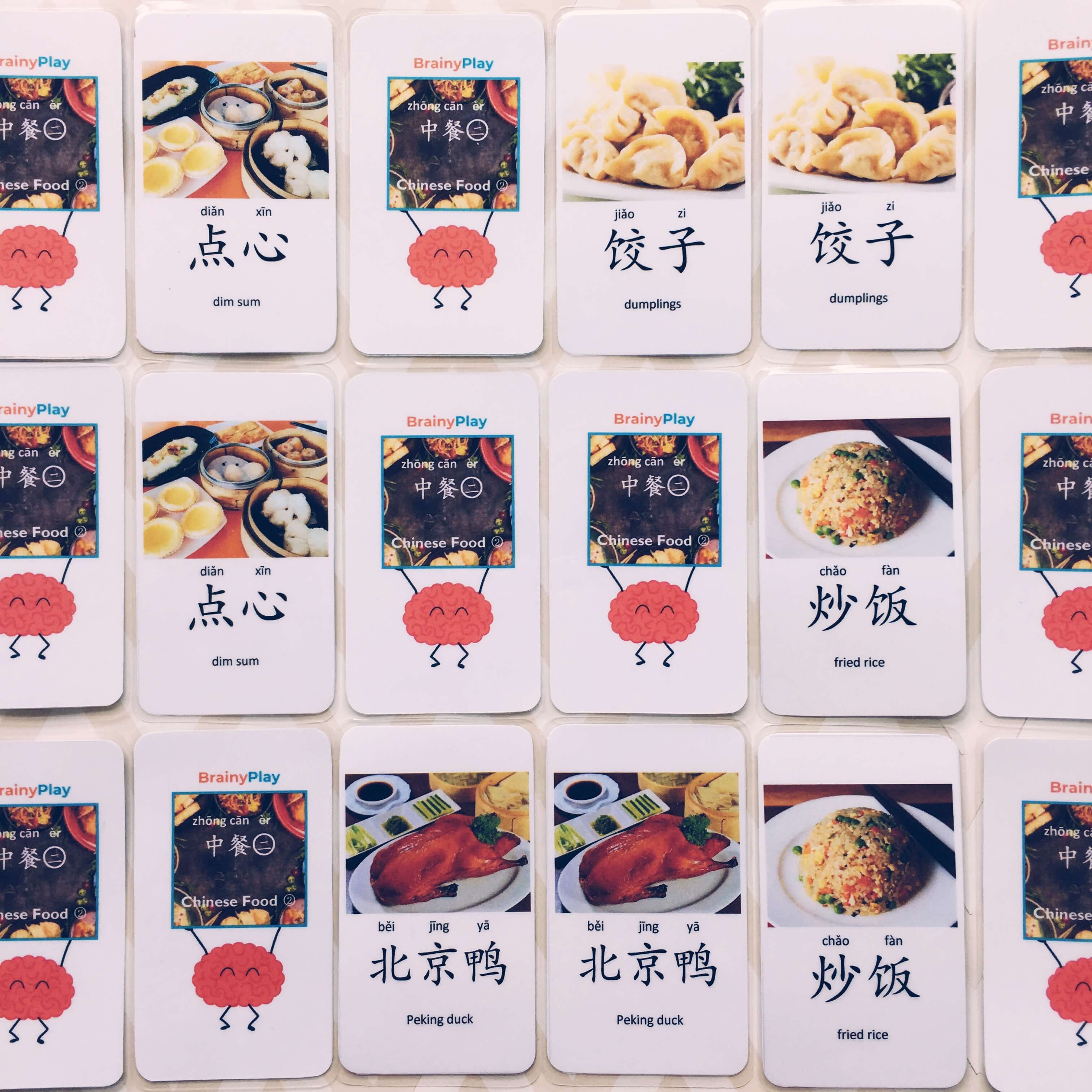 Bilingual Picture Flash Cards | Chinese with Hanyu Pinyin and English ...