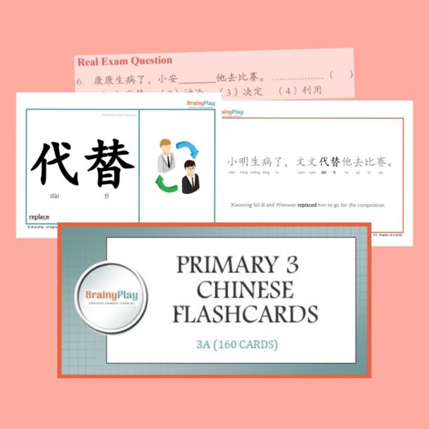 Primary 5 (5A & 5B) Chinese Flashcards – BrainyPlay